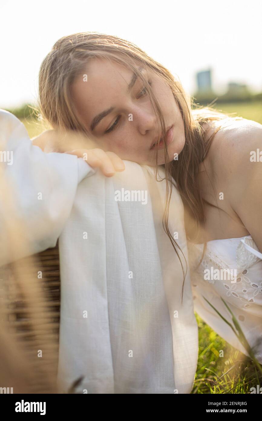 White caucasian woman hi-res stock photography and images - Alamy
