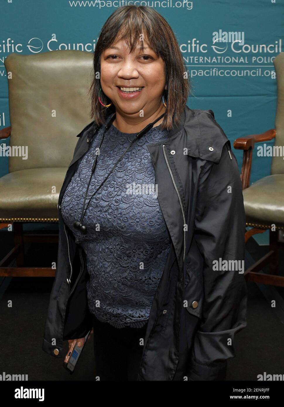 Ramona S Diaz Documentary Filmmaker At The 2019 La Press Freedom Week