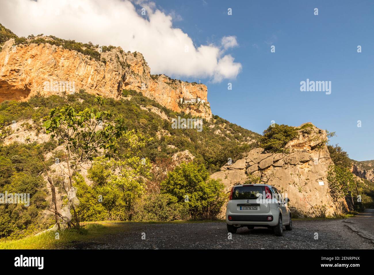 Kosmas, Greece. The Monastery of Panagia Elona in the Parnon Mountains ...