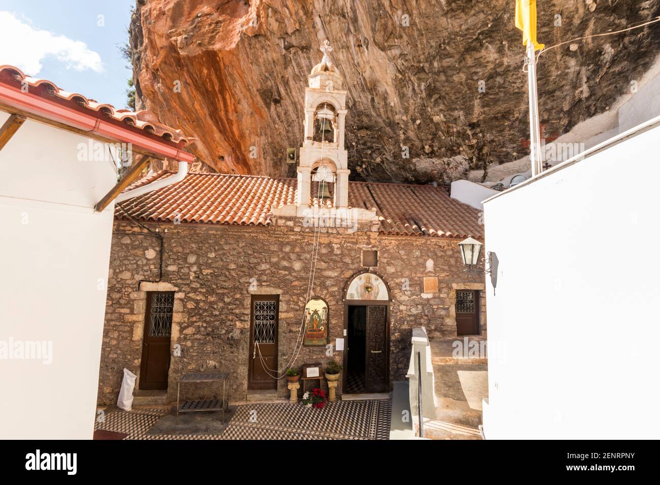 Kosmas, Greece. The Monastery of Panagia Elona in the Parnon Mountains ...