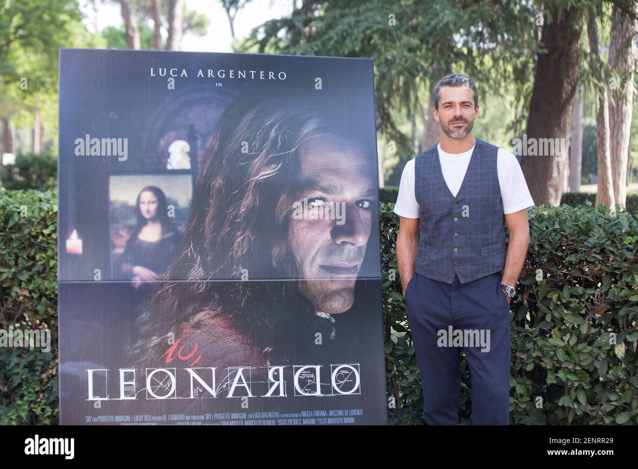 Luca Argentero Photocall of the Italian art film produced by Sky "Io ...