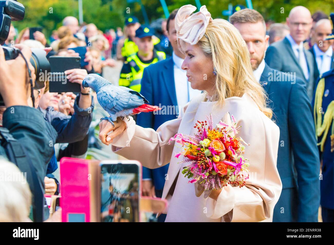 King Willem-Alexander and Queen Maxima during a regional visit to the ...