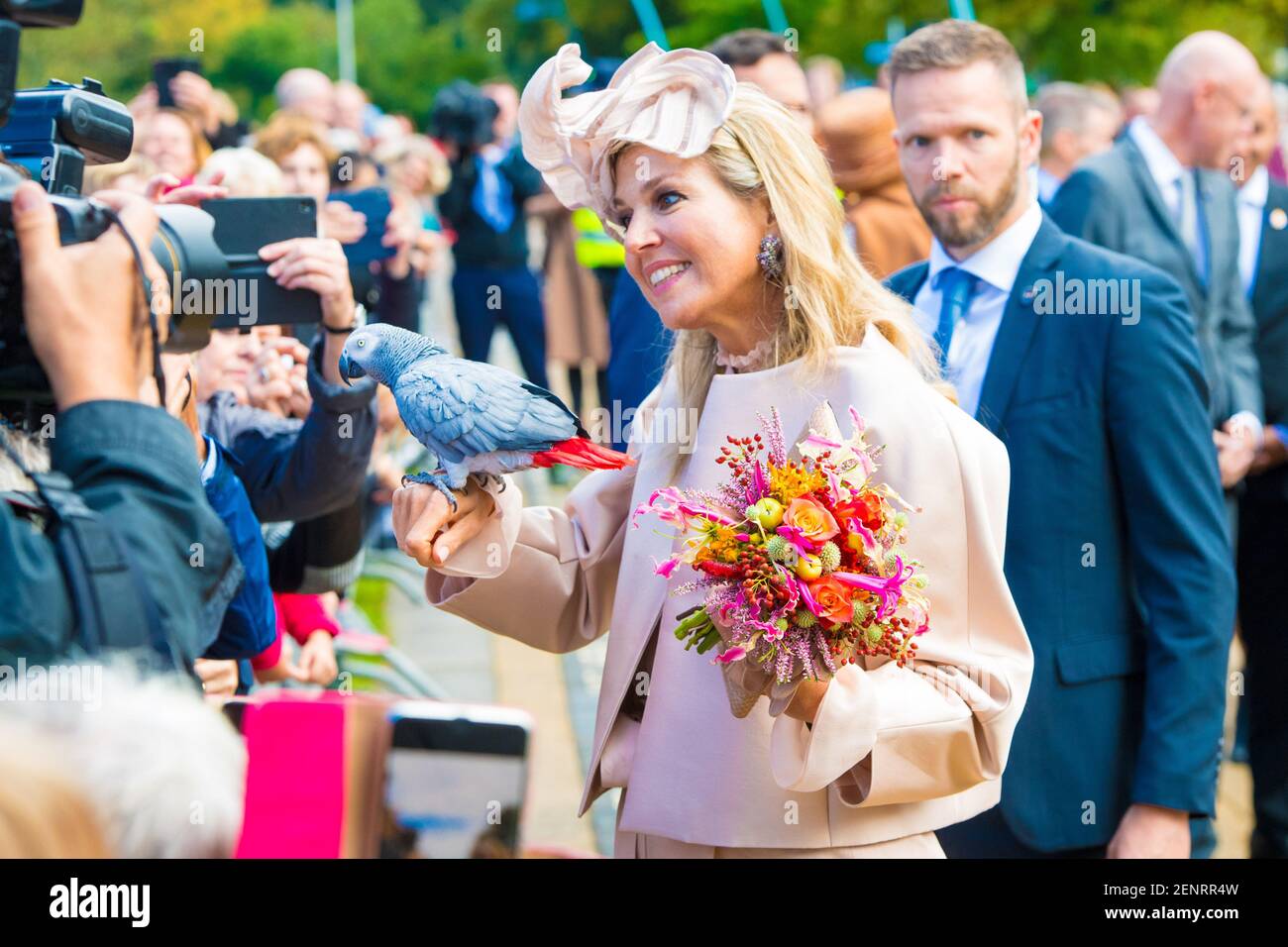 King Willem-Alexander and Queen Maxima during a regional visit to the ...