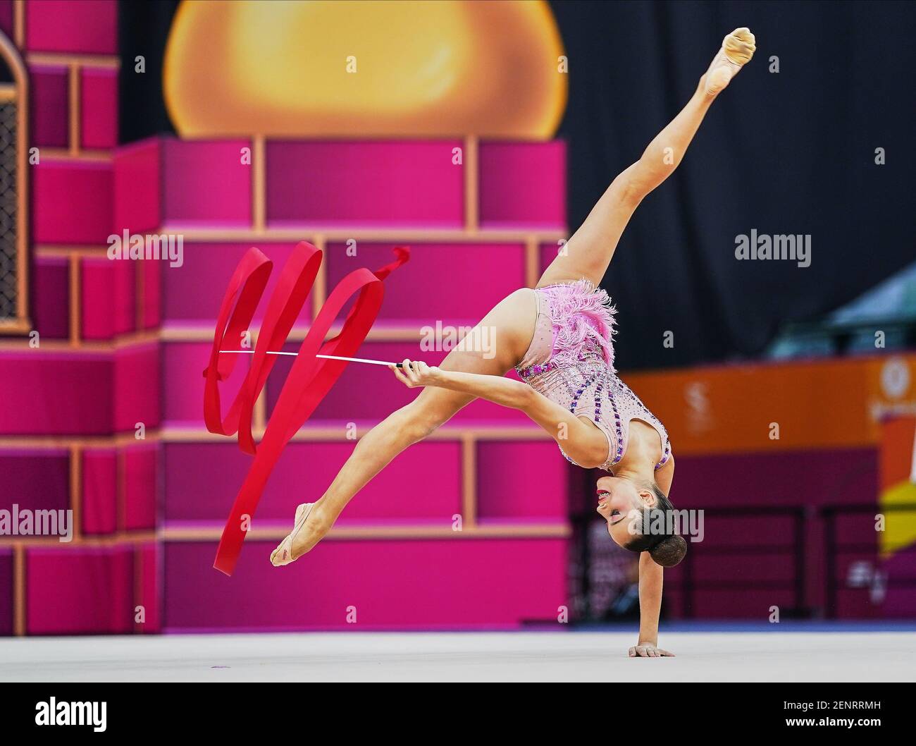 September 18, 2019: Â Maria Ano Baca of Spain during the 37th Rhythmic ...