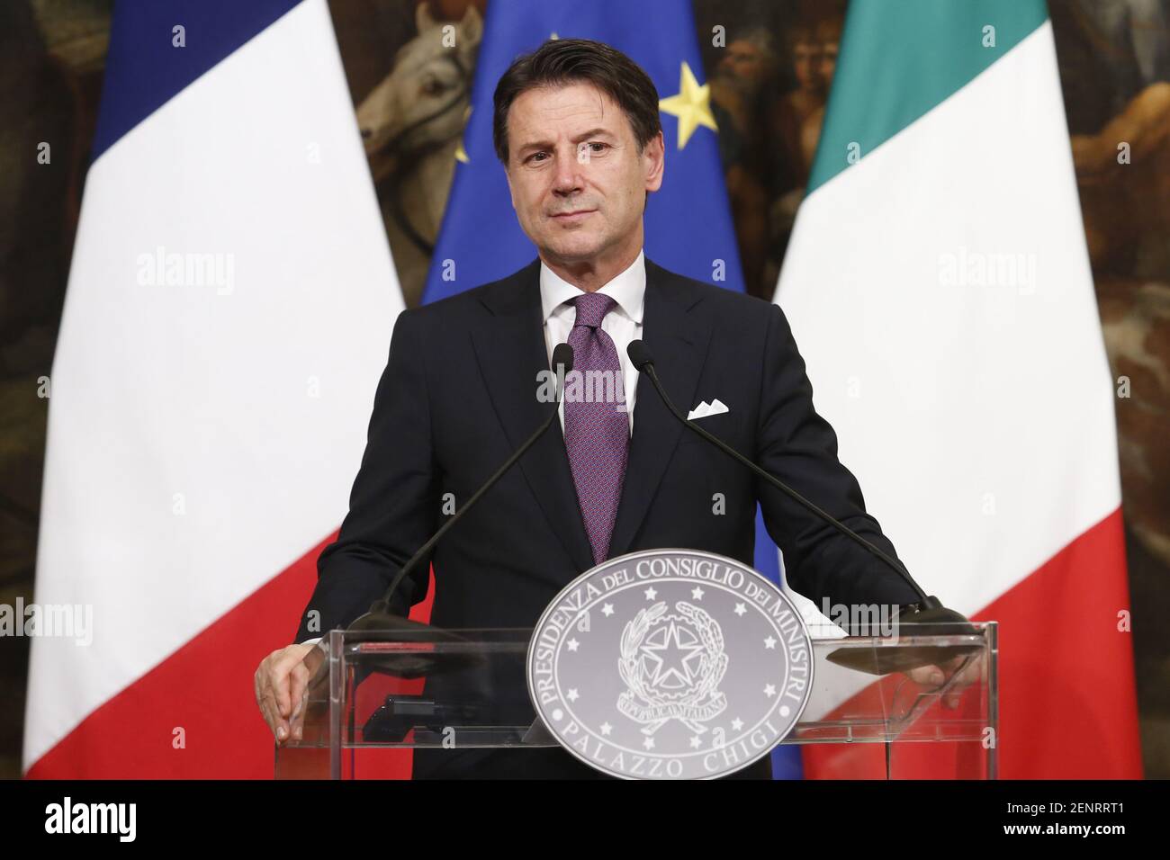 Giuseppe Conte Rome September 18th 2019. Palazzo Chigi. The President ...