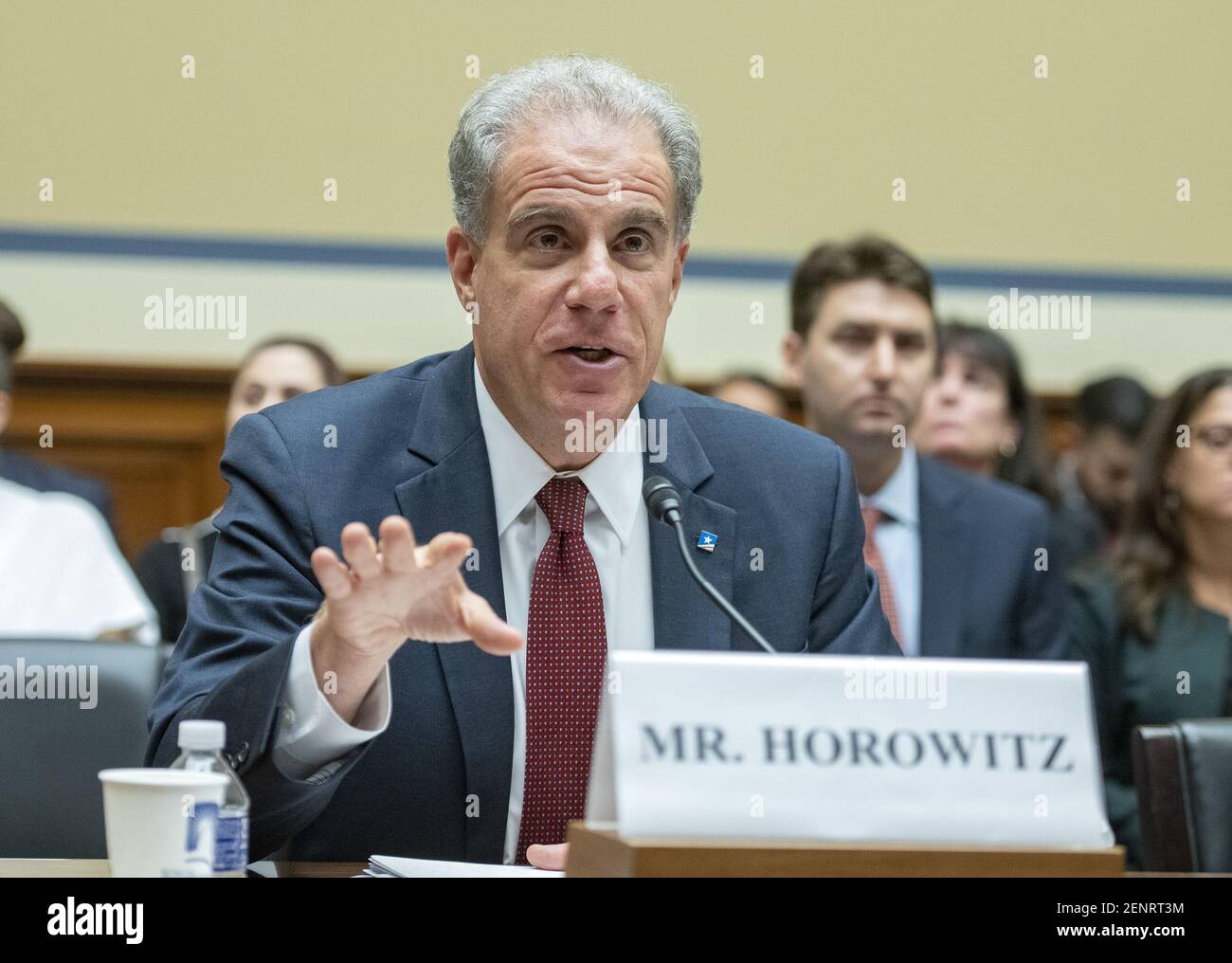 Michael Horowitz , Inspector General, Department of Justice, on behalf ...