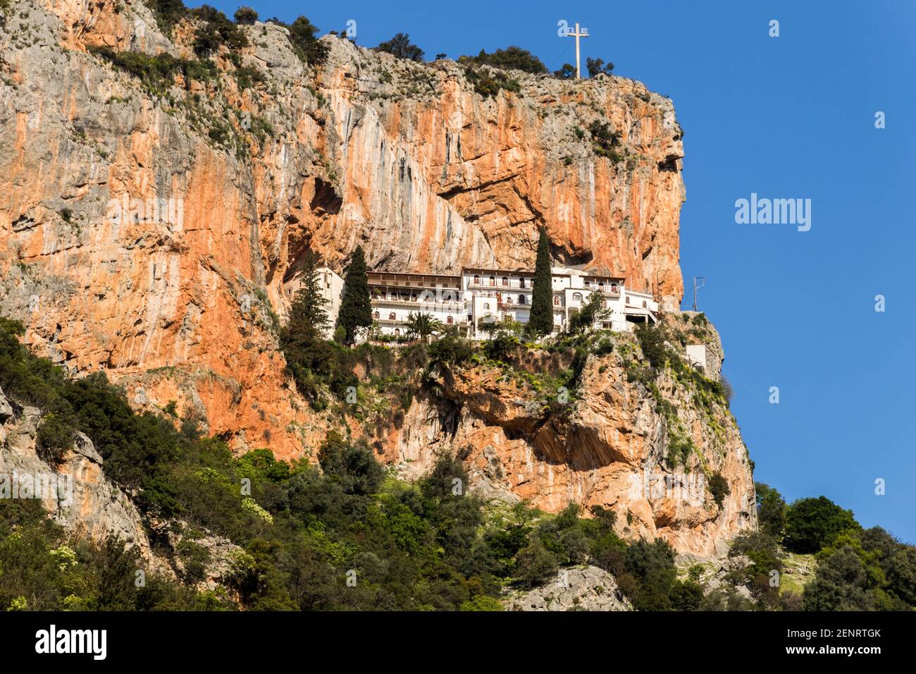 Kosmas, Greece. The Monastery of Panagia Elona in the Parnon Mountains ...