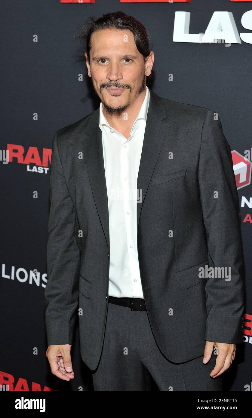 Actor Sergio Peris-Mencheta attends the NY screening of Rambo: Last ...