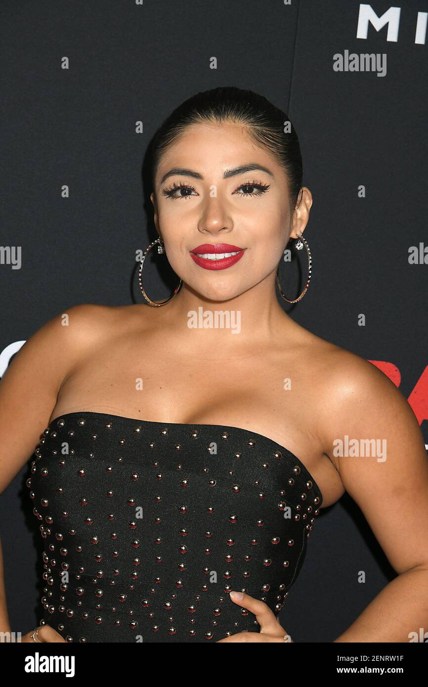 Influencer Jessenia Gallegos attends the "Rambo: Last Blood" Fan Event ...