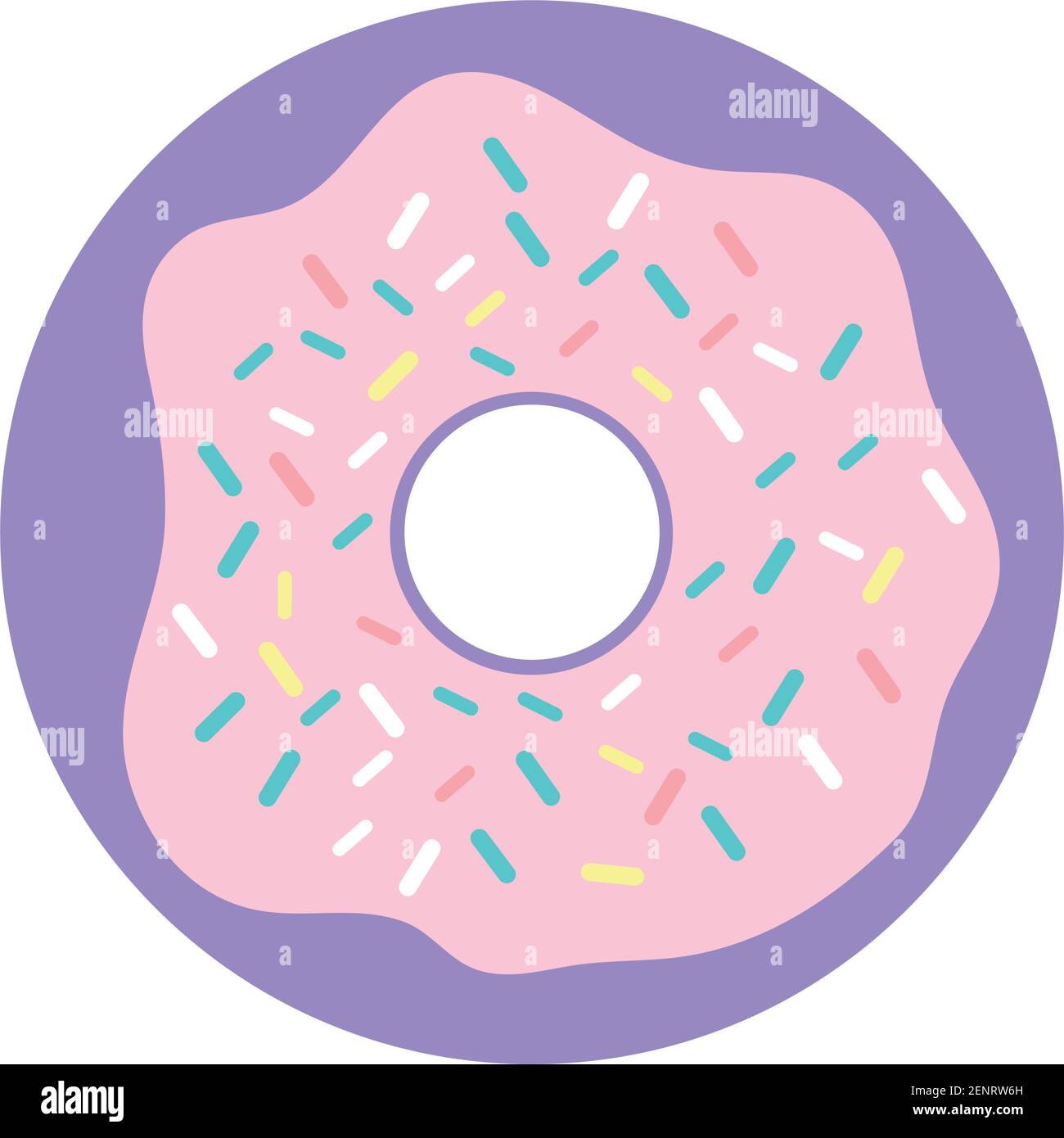 80s patch of a donut Stock Vector Image & Art - Alamy