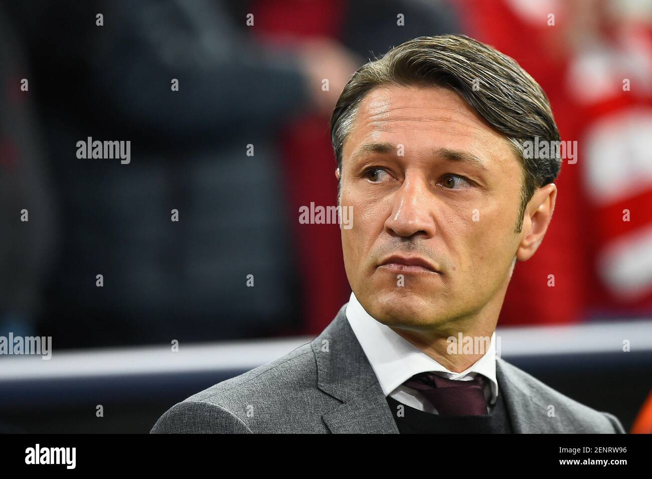Niko Kovac, Bayern Coach seen during the UEFA Champions League group B ...
