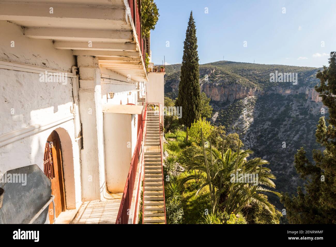 Kosmas, Greece. The Monastery of Panagia Elona in the Parnon Mountains ...