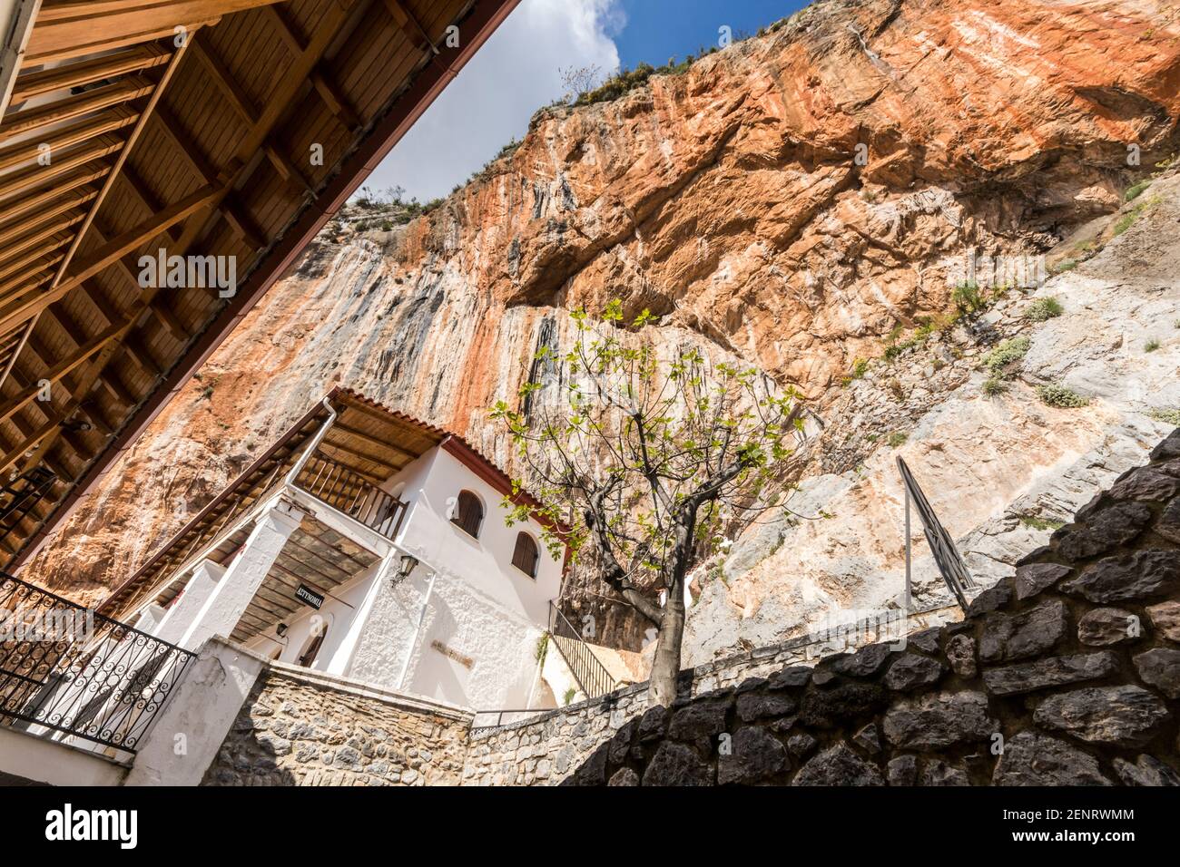 Kosmas, Greece. The Monastery of Panagia Elona in the Parnon Mountains ...