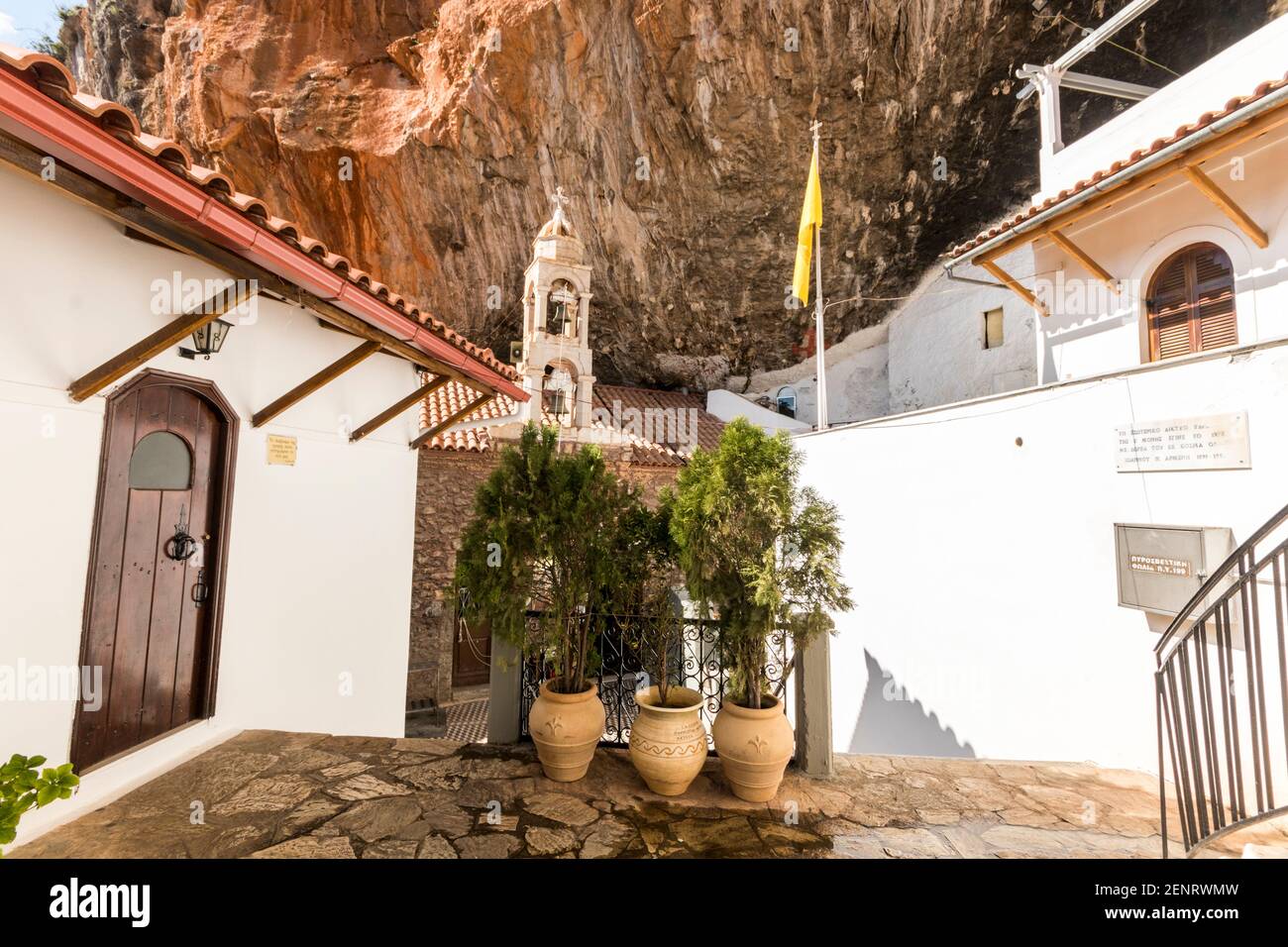 Kosmas, Greece. The Monastery of Panagia Elona in the Parnon Mountains ...