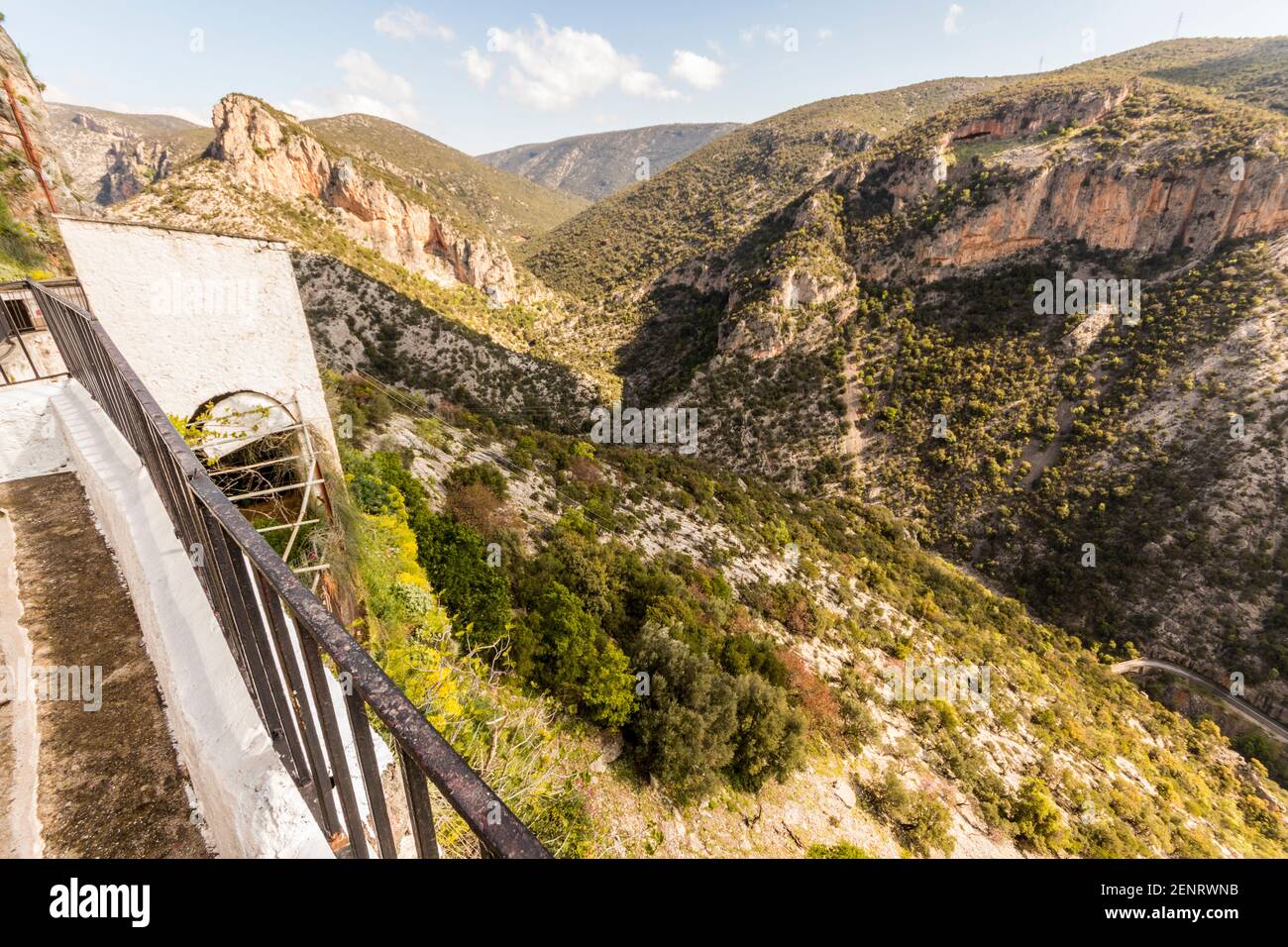 Kosmas, Greece. The Monastery of Panagia Elona in the Parnon Mountains ...