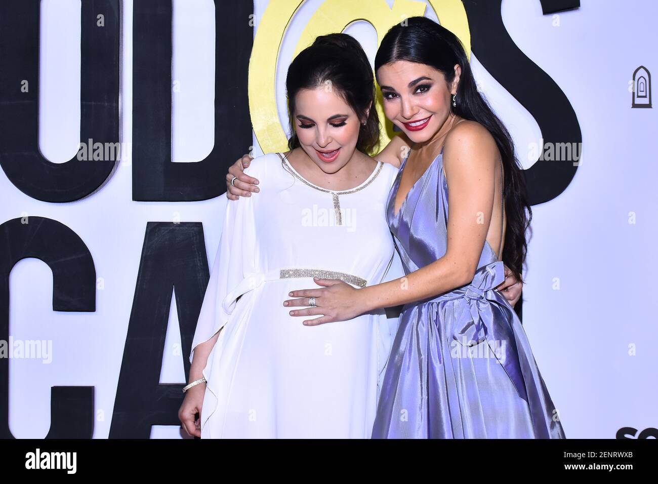 MEXICO CITY , MEXICO - SEPTEMBER 18: Martha Higareda and Miriam ...