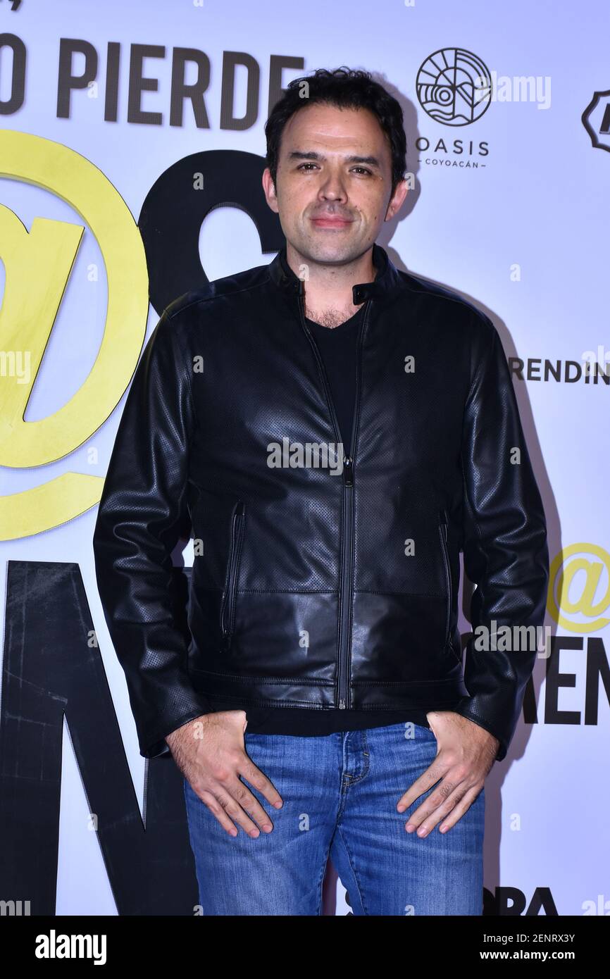 MEXICO CITY , MEXICO - SEPTEMBER 18: Fernando Rovzar poses for photos ...