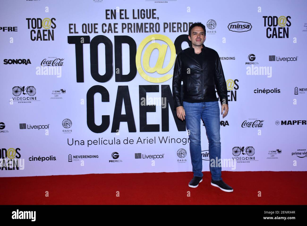 MEXICO CITY , MEXICO - SEPTEMBER 18: Fernando Rovzar poses for photos ...