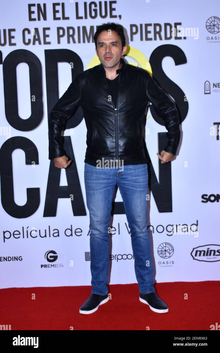 MEXICO CITY , MEXICO - SEPTEMBER 18: Fernando Rovzar poses for photos ...