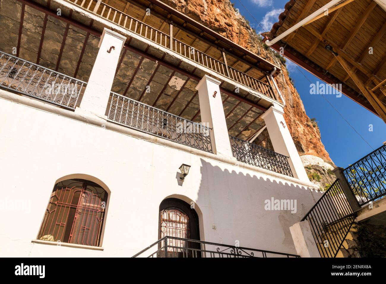 Kosmas, Greece. The Monastery of Panagia Elona in the Parnon Mountains ...