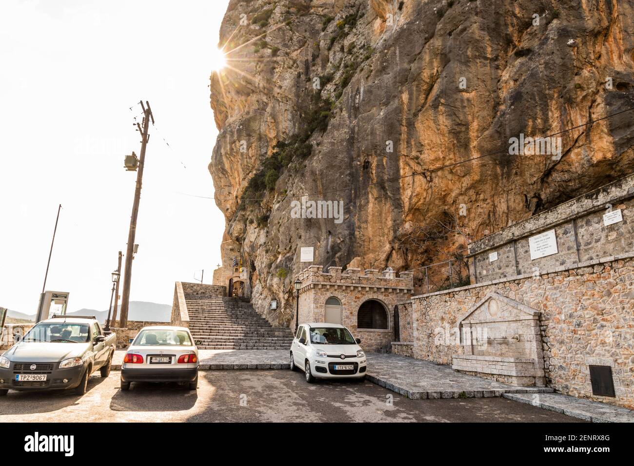 Kosmas, Greece. The Monastery of Panagia Elona in the Parnon Mountains ...