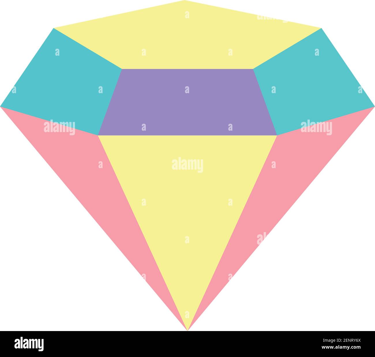 80s patch of a diamond Stock Vector Image & Art - Alamy
