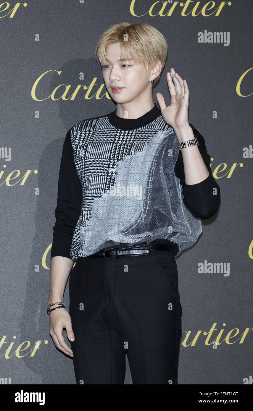 South Korean singer Kang Daniel, former member of boy group Wanna One ...