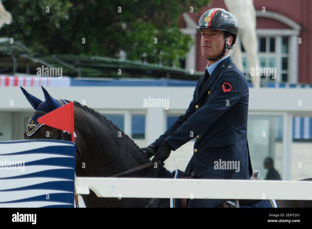 Horse riding Global Champions League 2019. (Photo by Domenico ...