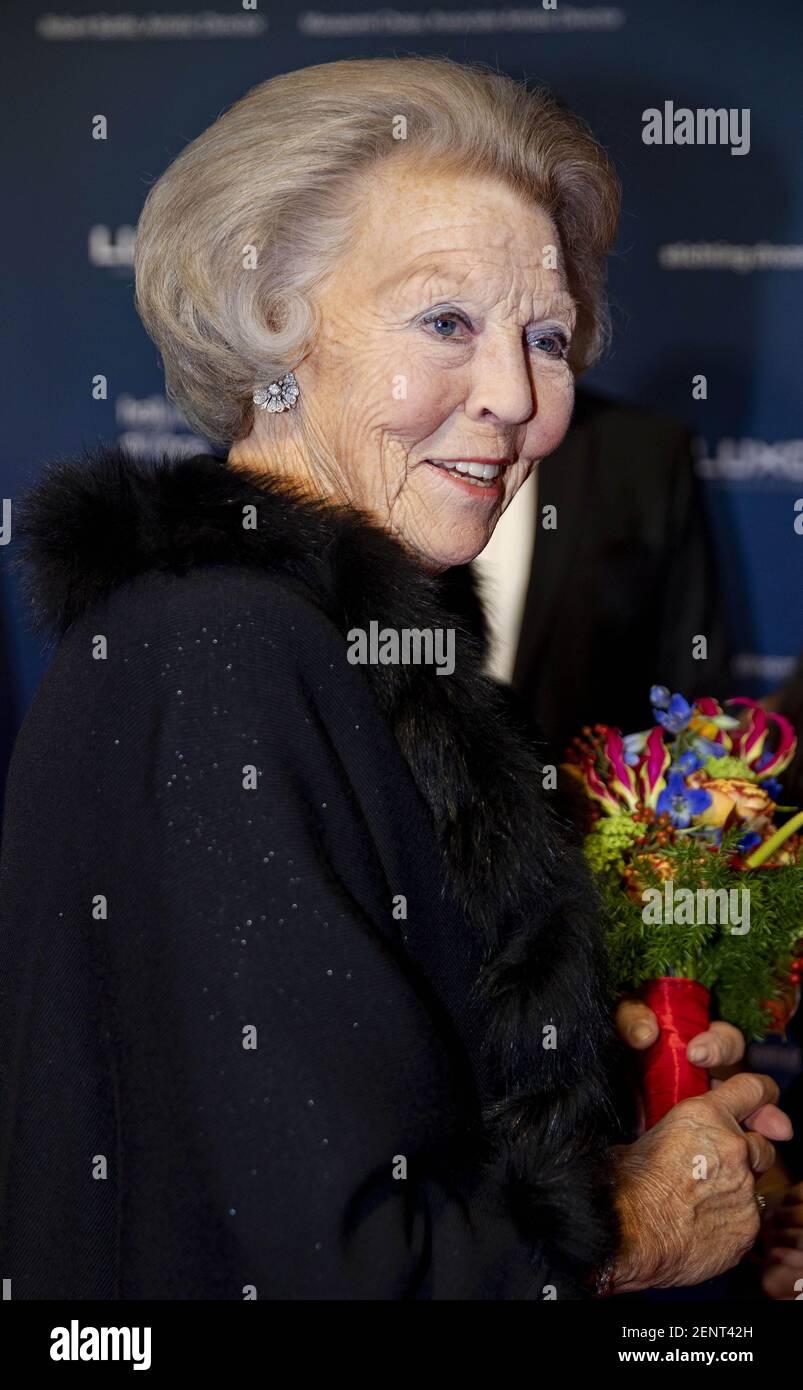 19-09-2019 Rotterdam Princess Beatrix attend the gala premiere of Alvin ...