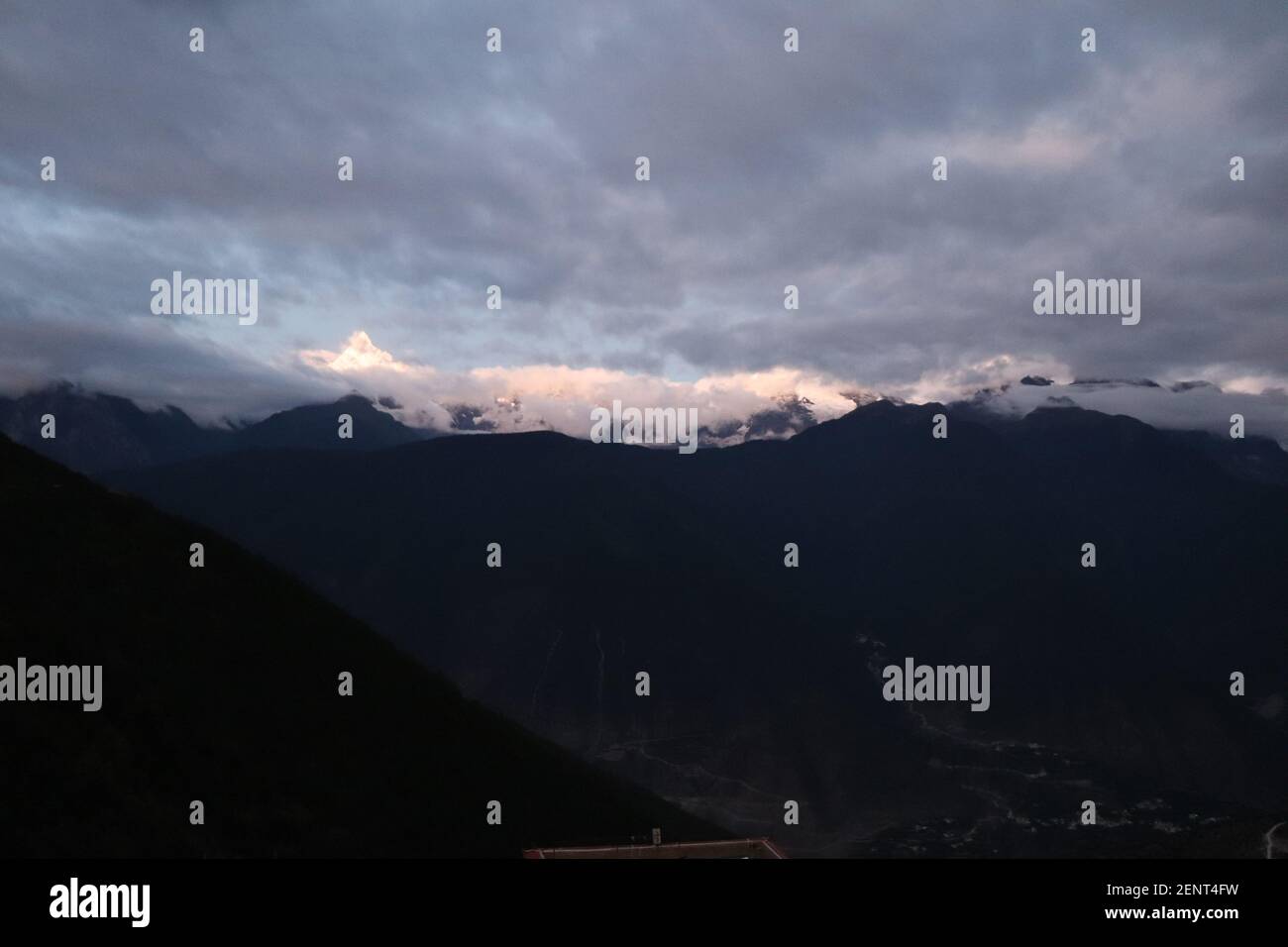 Yunnanï¼ŒCHINA-On September 20, 2019, Deqin County, Yunnan Province ...