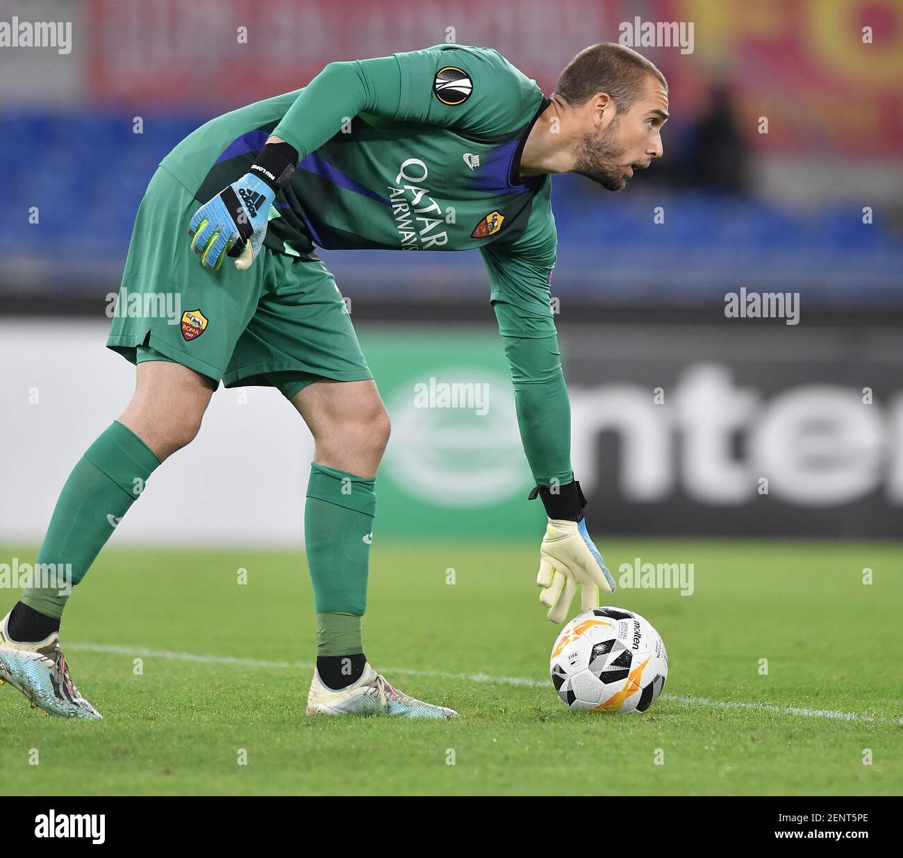 Pau Lopez of Roma. Roma 19-9-2019 Stadio Olimpico Football Europa ...