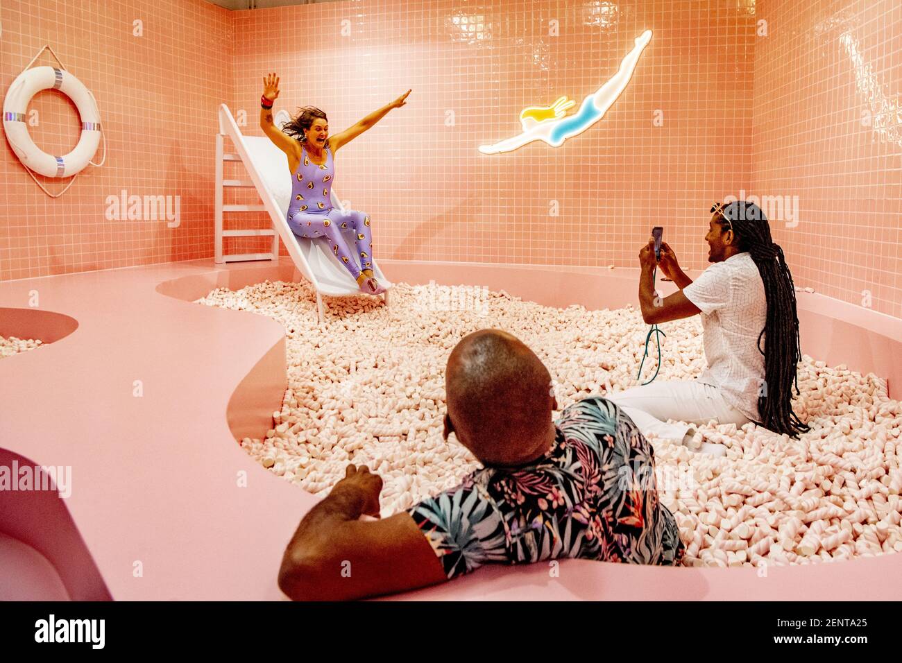 AMSTERDAM Sept 20, 2019- Influencers visit the first Instagram ...