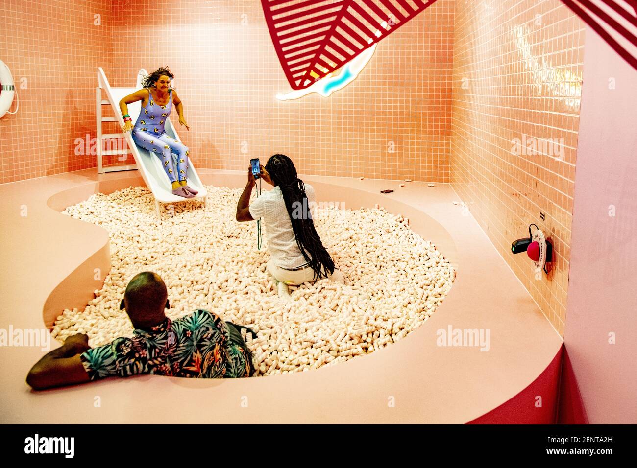 AMSTERDAM Sept 20, 2019- Influencers visit the first Instagram ...