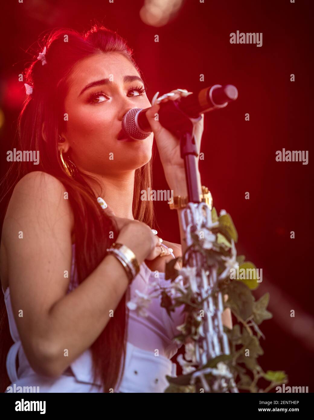 Madison Beer performs during the 2019 Life is Beautiful Music Festival ...