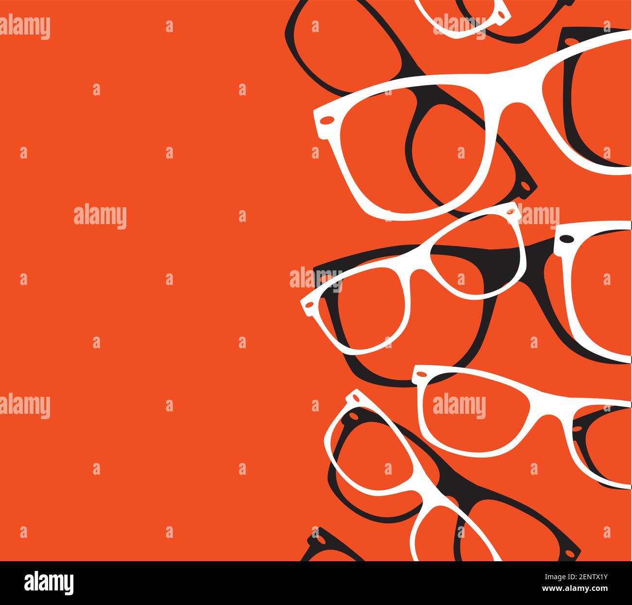 Vintage glasses frames Stock Vector Images - Alamy