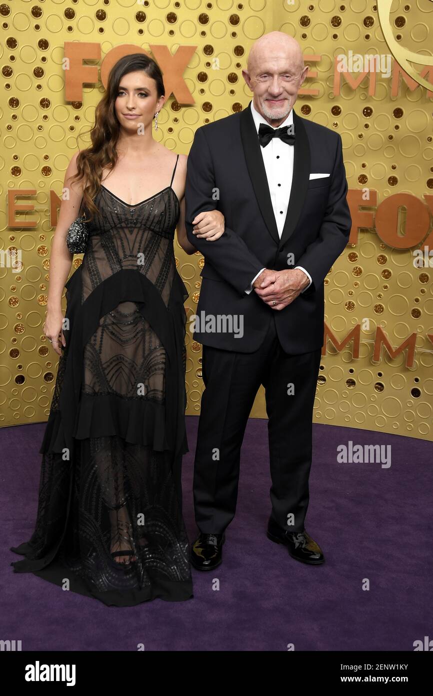 Rebecca Elena Banks and Jonathan Banks at the 71st Primetime Emmy ...