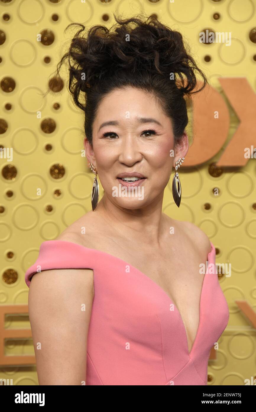 Sandra Oh aat the 71st Primetime Emmy Awards held at Microsoft Theater ...