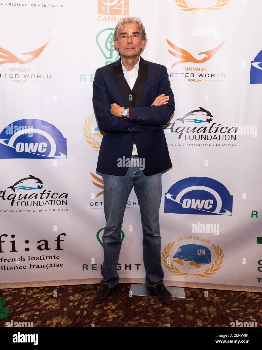 Luc Hardy attends the MONACO Better World gala dinner at the Westin ...