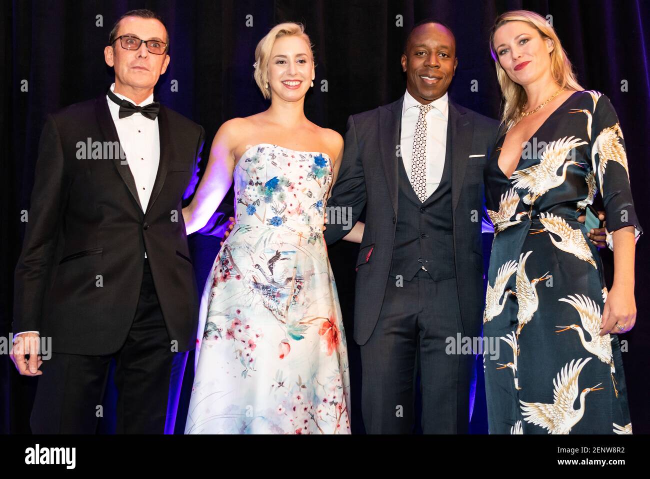 Manuel Collas De La Roche, Jazmin Grace Grimaldi, Kojo Annan, and Kiera ...