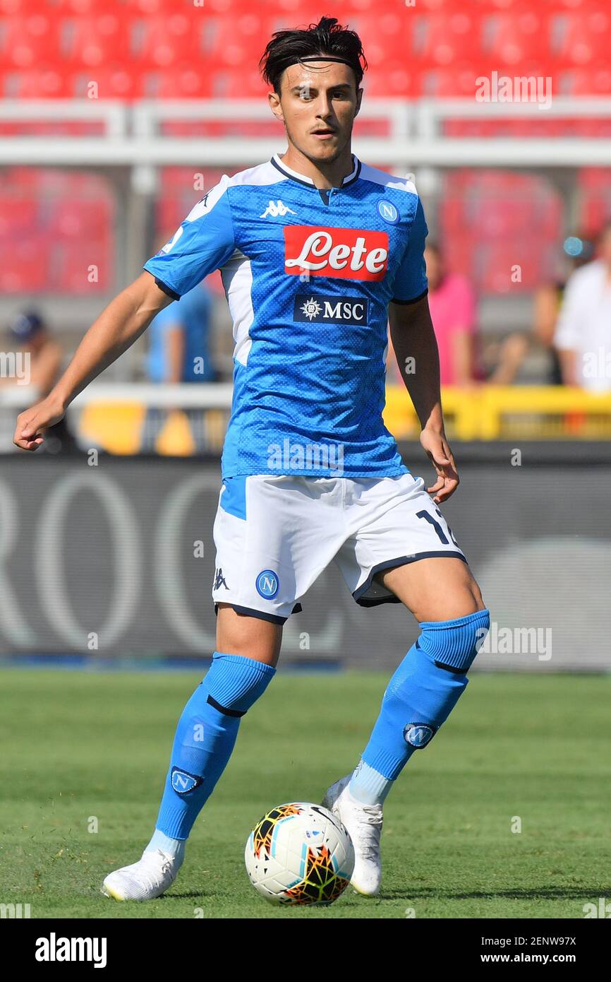 Eljif Elmas of SSC Napoli Lecce 22-09-2019 Stadio Via del Mare Football ...