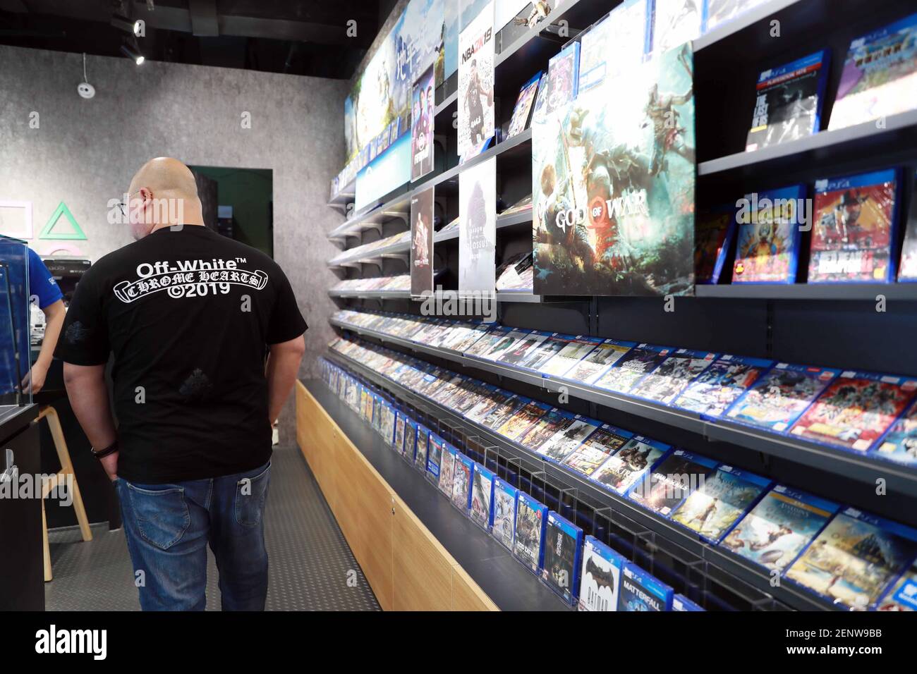 Locals experience PlayStation, a video gaming brand that consists of ...
