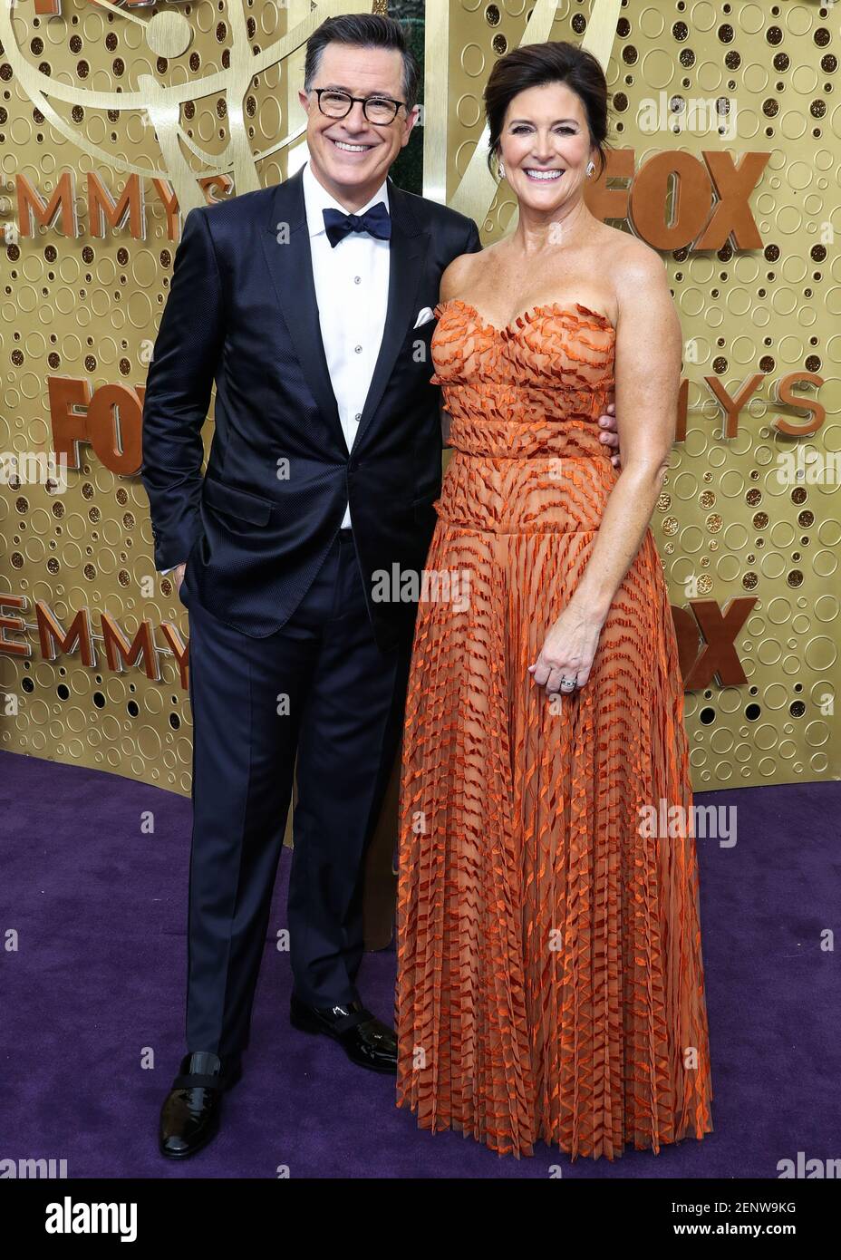 LOS ANGELES, CALIFORNIA, USA - SEPTEMBER 22: Stephen Colbert and Evelyn ...