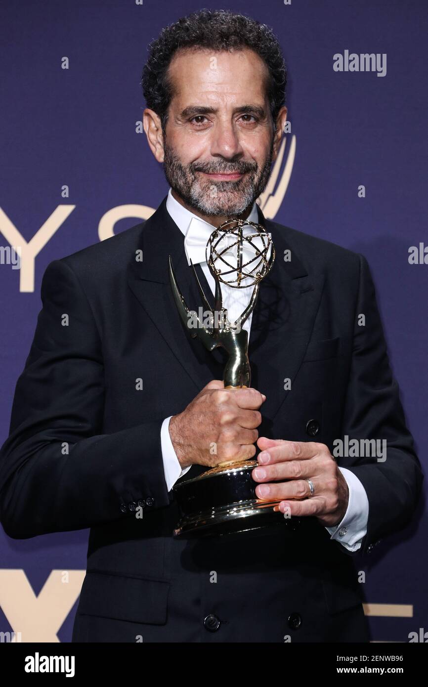 LOS ANGELES, CALIFORNIA, USA - SEPTEMBER 22: Tony Shalhoub poses in the ...