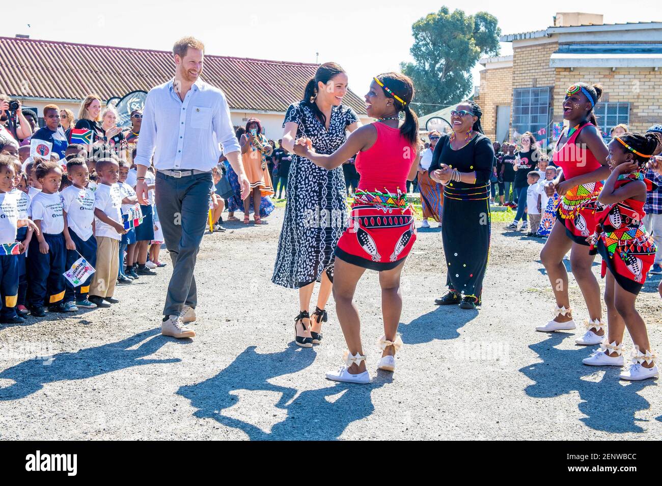 Prince Harry and Meghan Duchess of Sussex at the Justice Desk ...