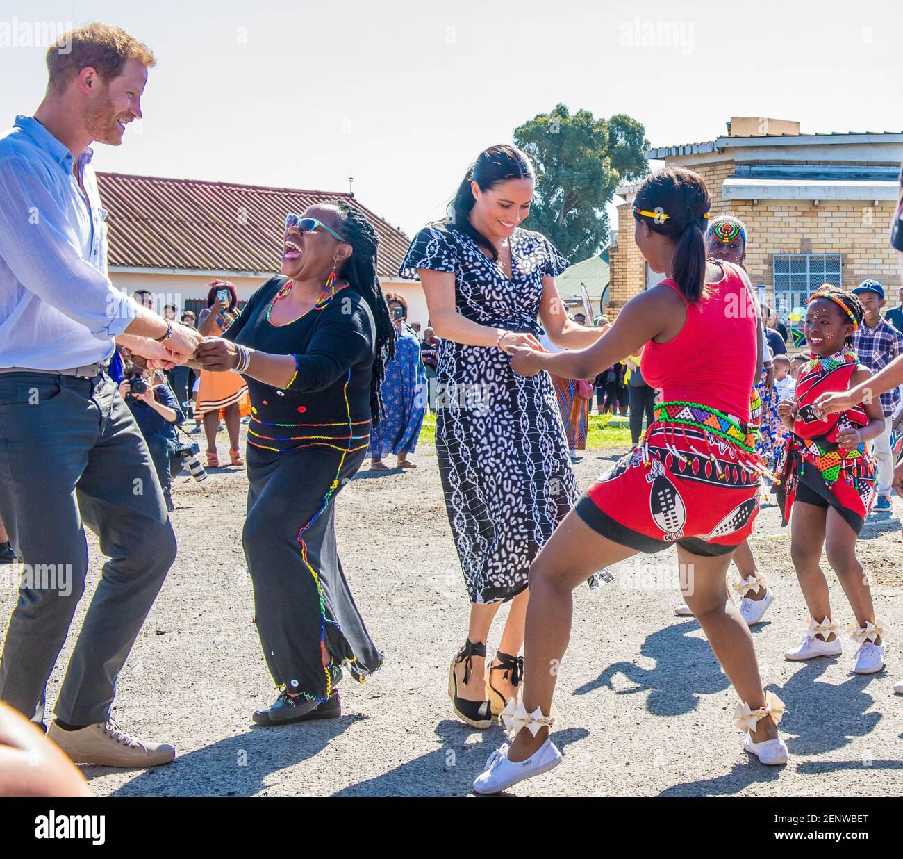 Prince Harry and Meghan Duchess of Sussex at the Justice Desk ...