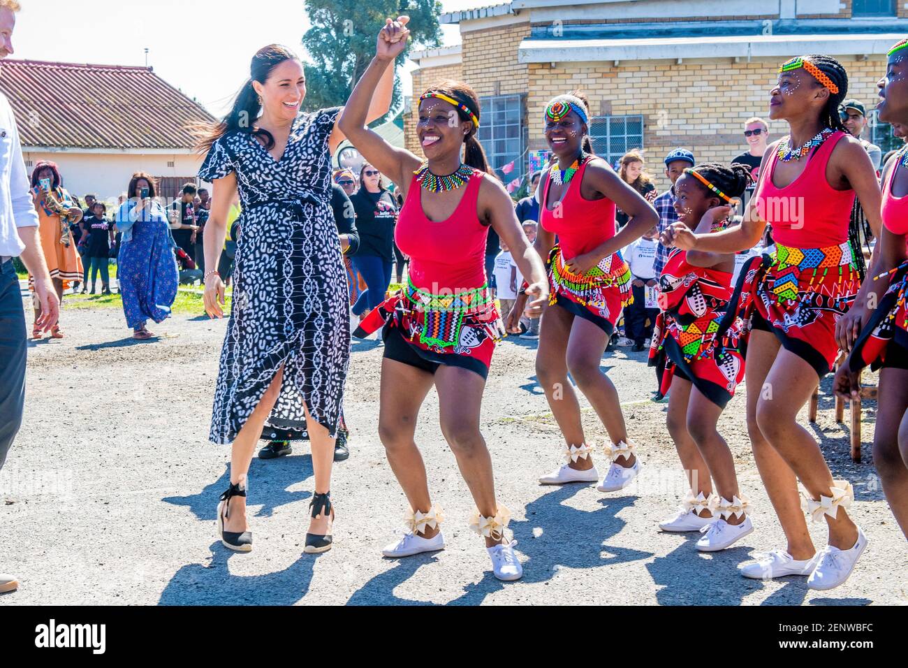 Prince Harry and Meghan Duchess of Sussex at the Justice Desk ...