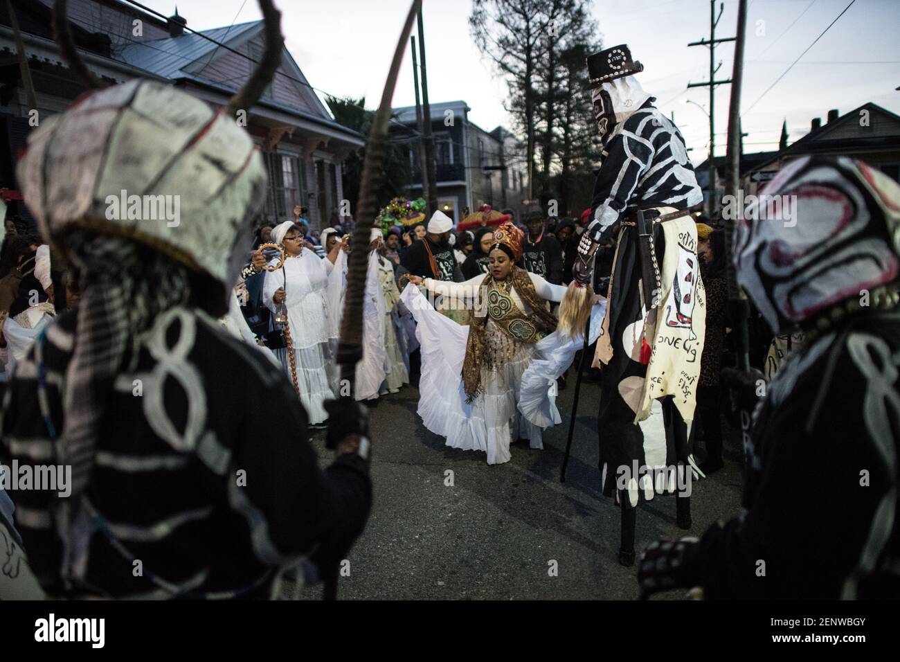 The Skull and Bones Gang with the Mystic Seven Sisters in the streets ...