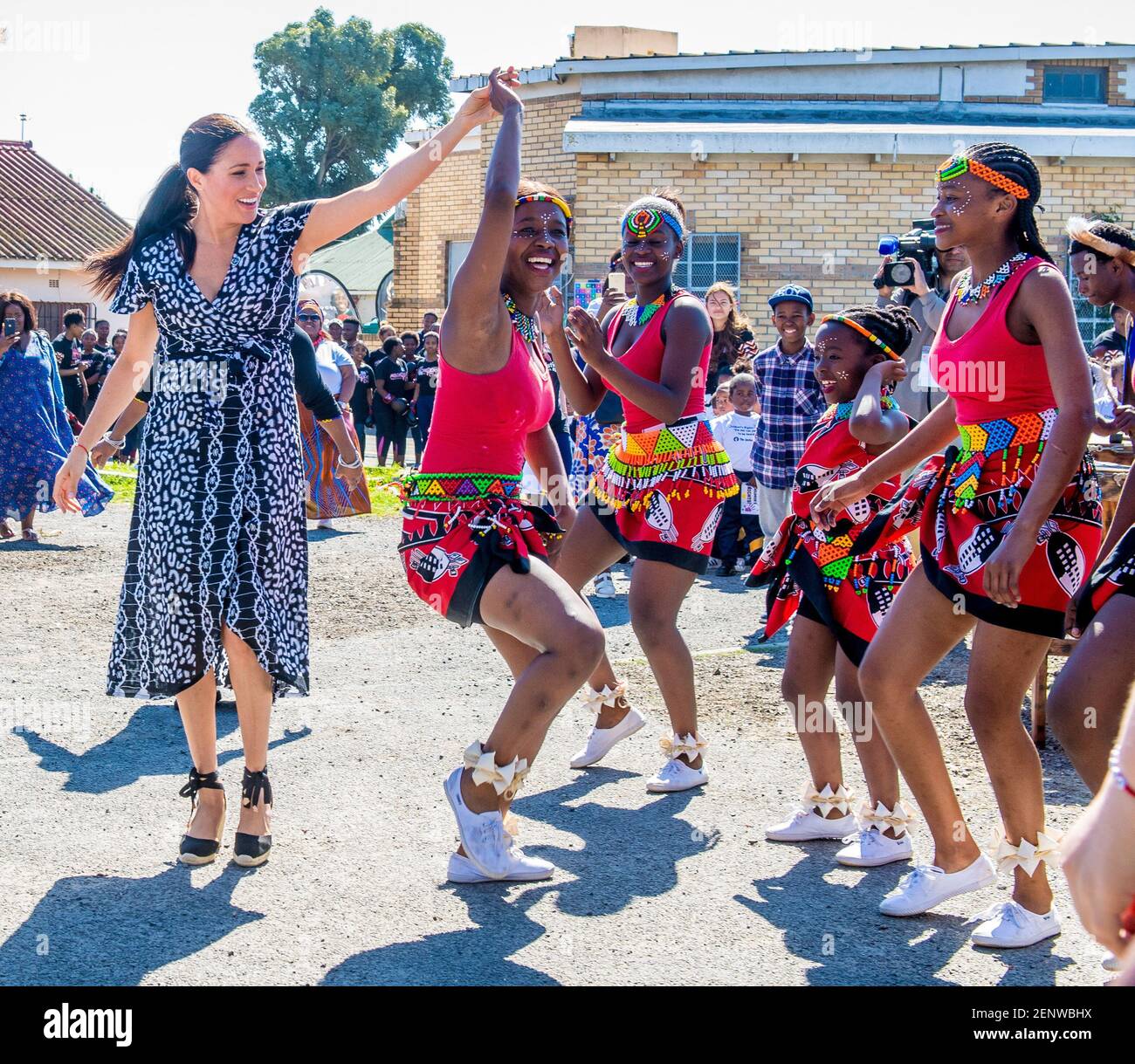 Prince Harry and Meghan Duchess of Sussex at the Justice Desk ...