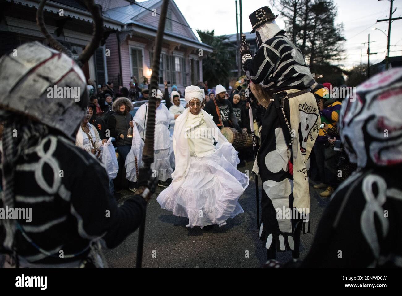 The Skull and Bones Gang with the Mystic Seven Sisters in the streets ...