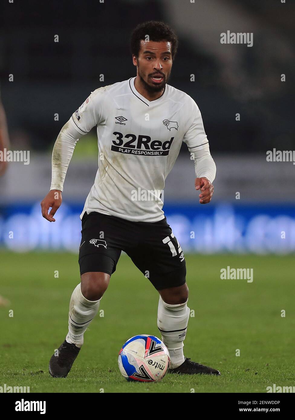 Derby County's Nathan Byrne during the Sky Bet Championship match at ...